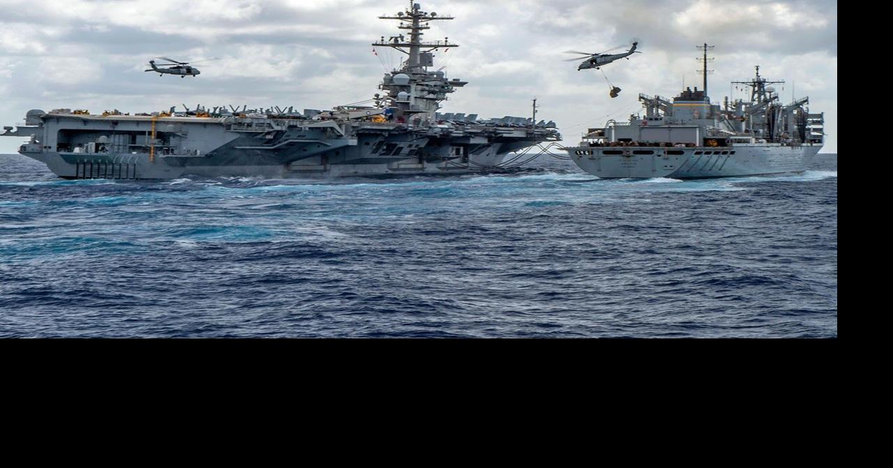 MGN Visual Nimitz-class aircraft carrier USS Abraham Lincoln conducting ...