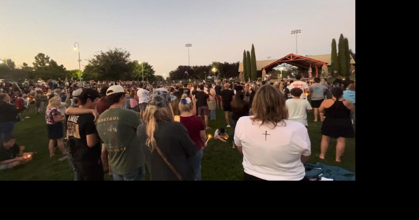 Chico vigil honors Charlie Kirk, slain conservative activist | News | actionnewsnow.com