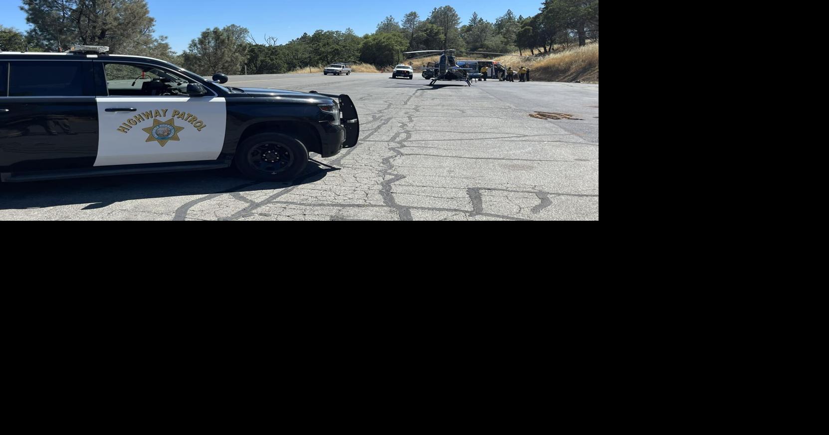 Person suffers major injuries after car goes off the edge of the ...