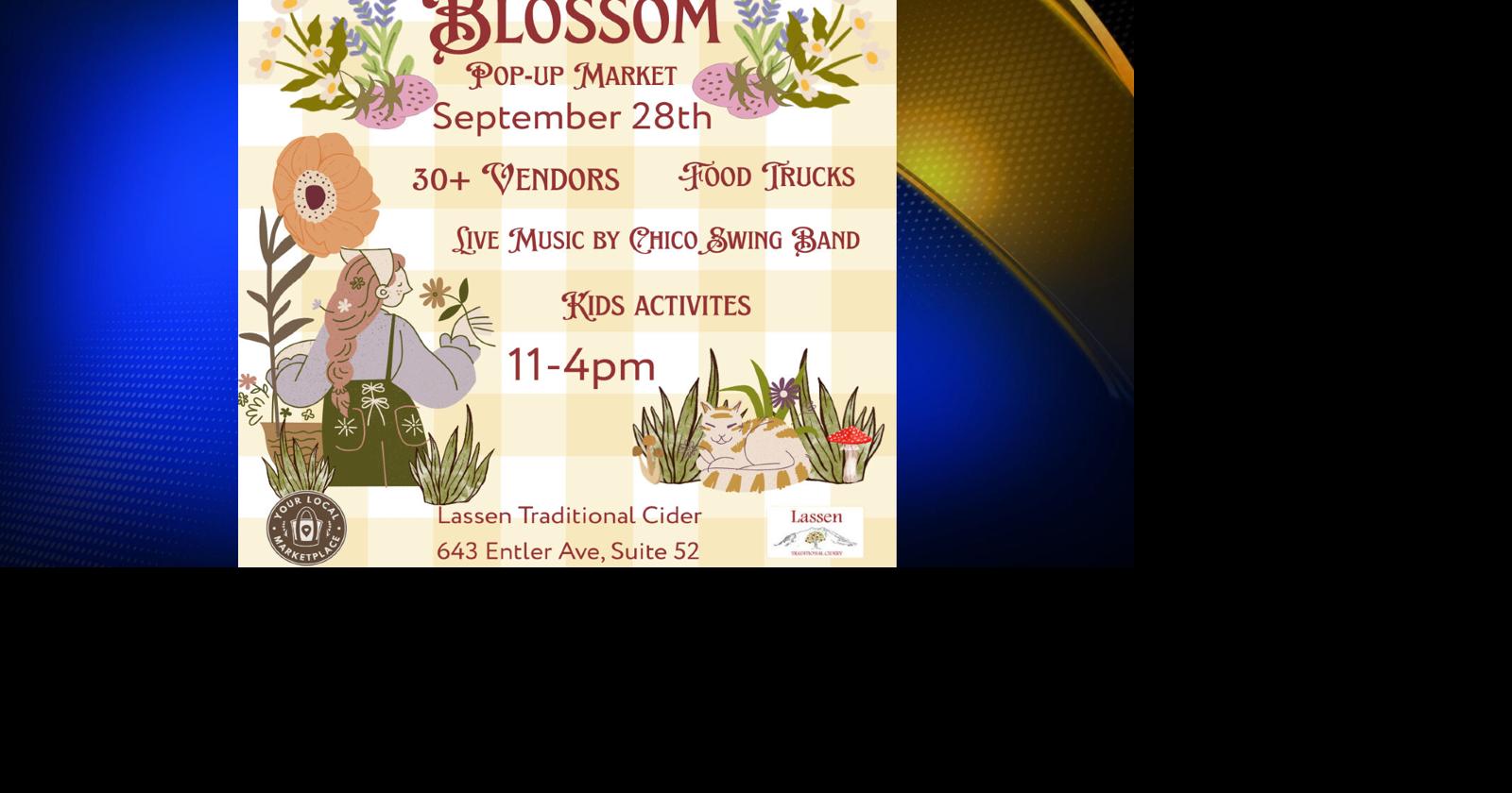 Blossom Pop-Up Market taking place at Lassen Traditional Cidery on ...