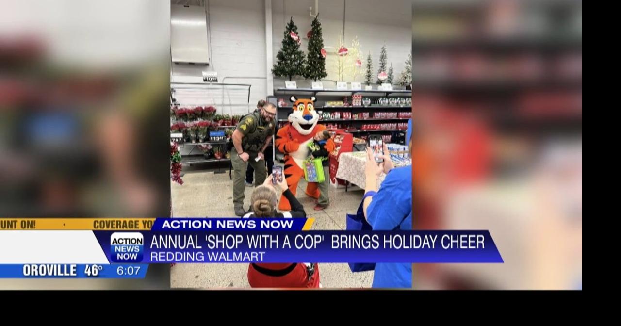 “Shop with a Cop” Spreads Holiday Cheer at Redding Walmart | Video ...