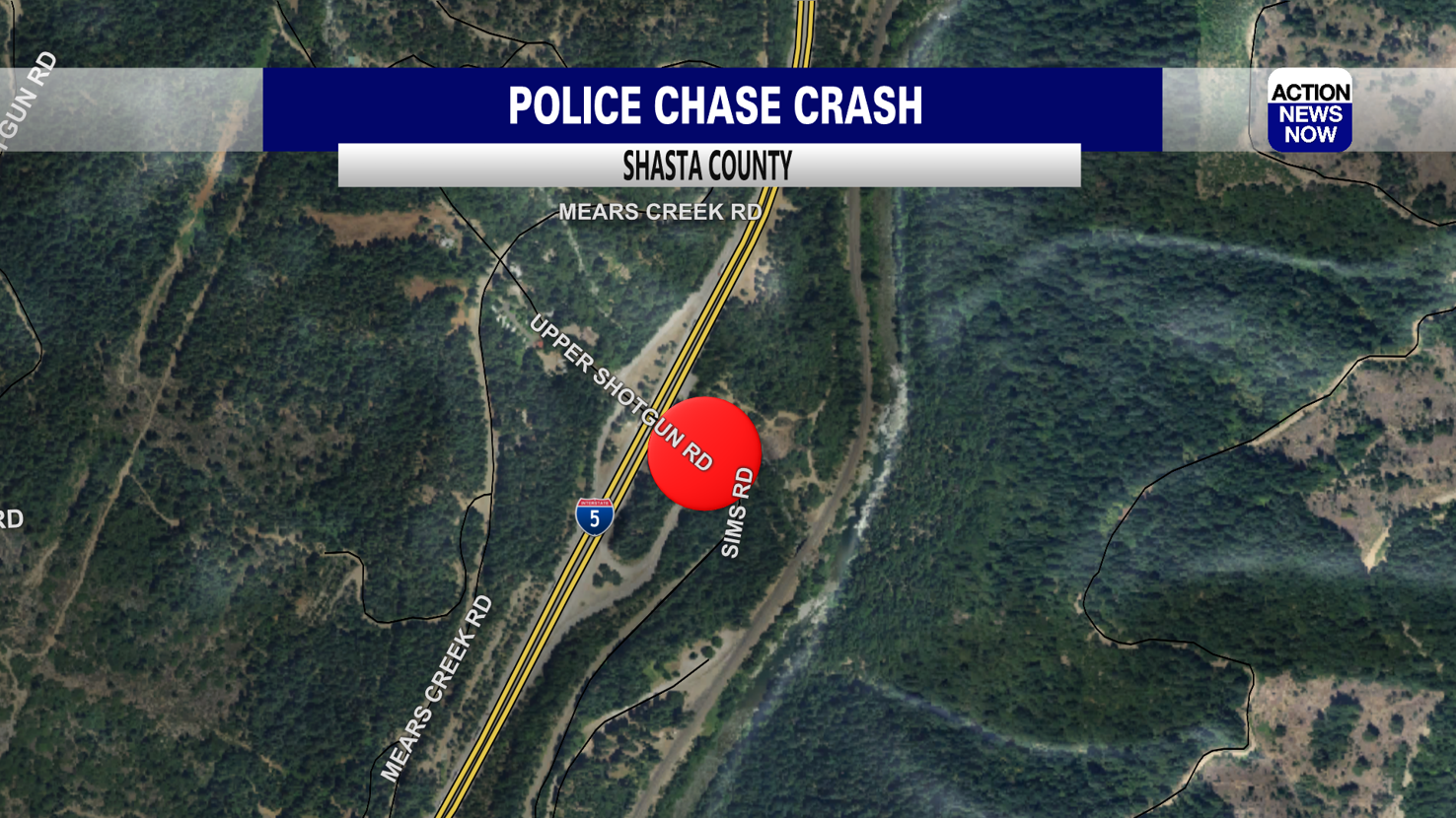 CHP car chase in Shasta County leads to suspect getting away | News ...