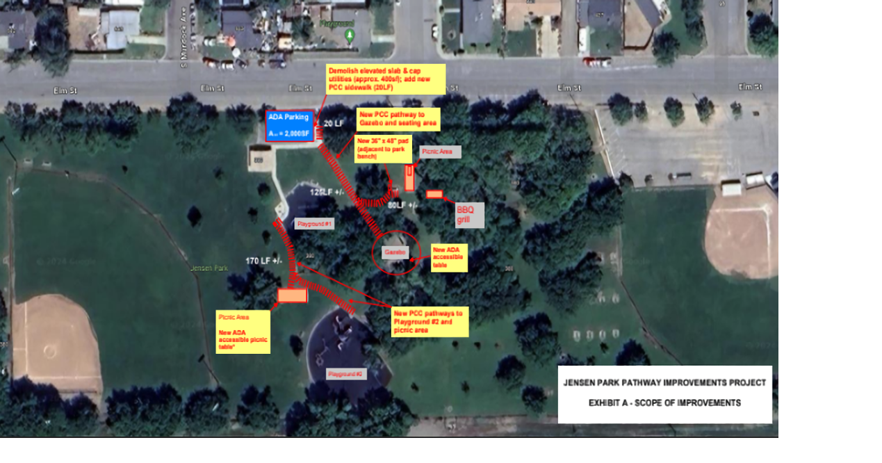 Major improvement project at Jensen Park in Willows to close portions ...