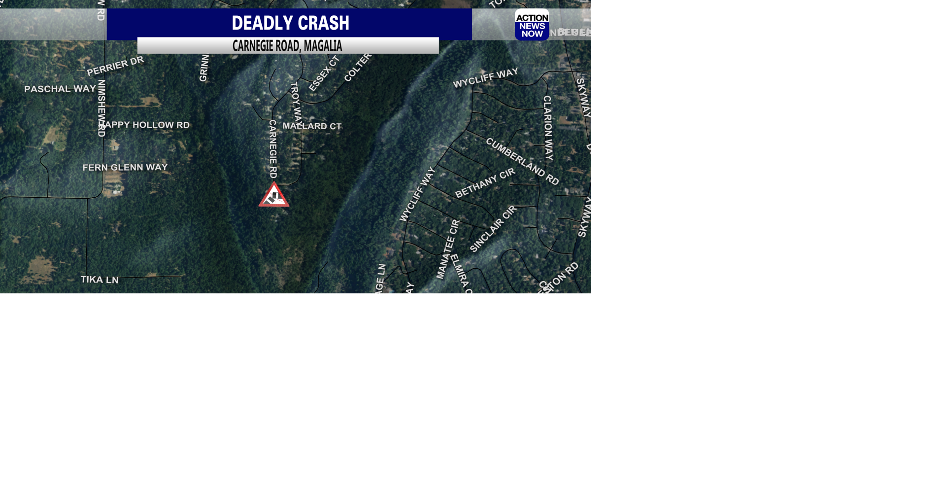 Early-morning crash kills one person, knocks out power in Magalia ...