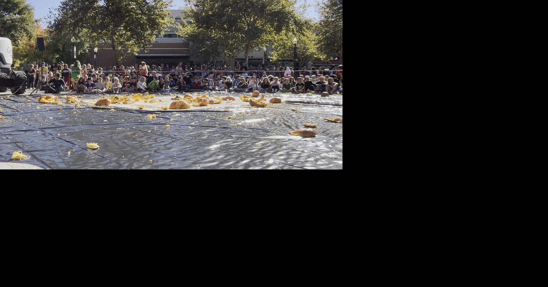 Learning takes a fun fall at Chico State’s annual Pumpkin Drop event ...