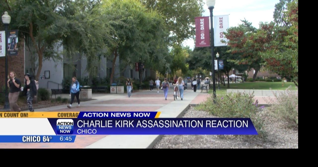 Reaction from students at Chico State University on the assassination ...
