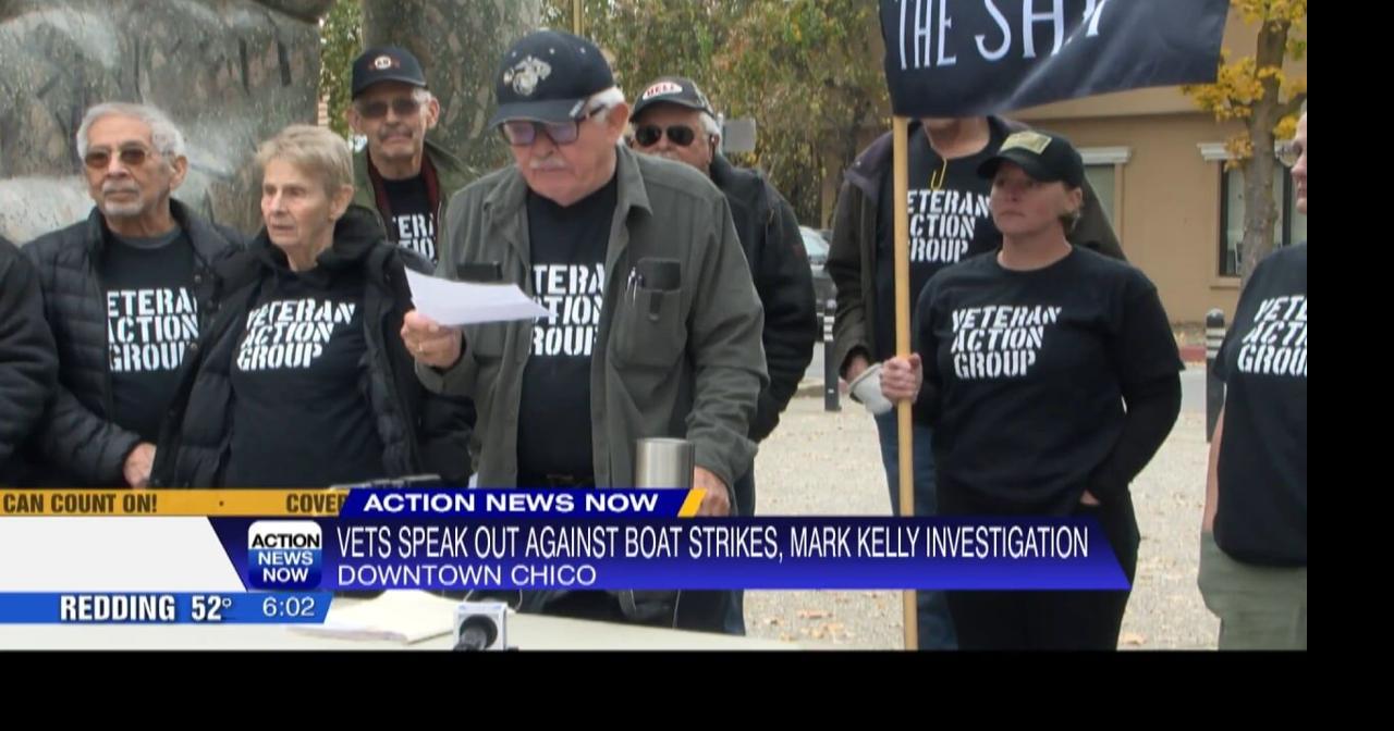 Chico Veterans Rally Behind Sen. Mark Kelly, Question Caribbean Drug ...