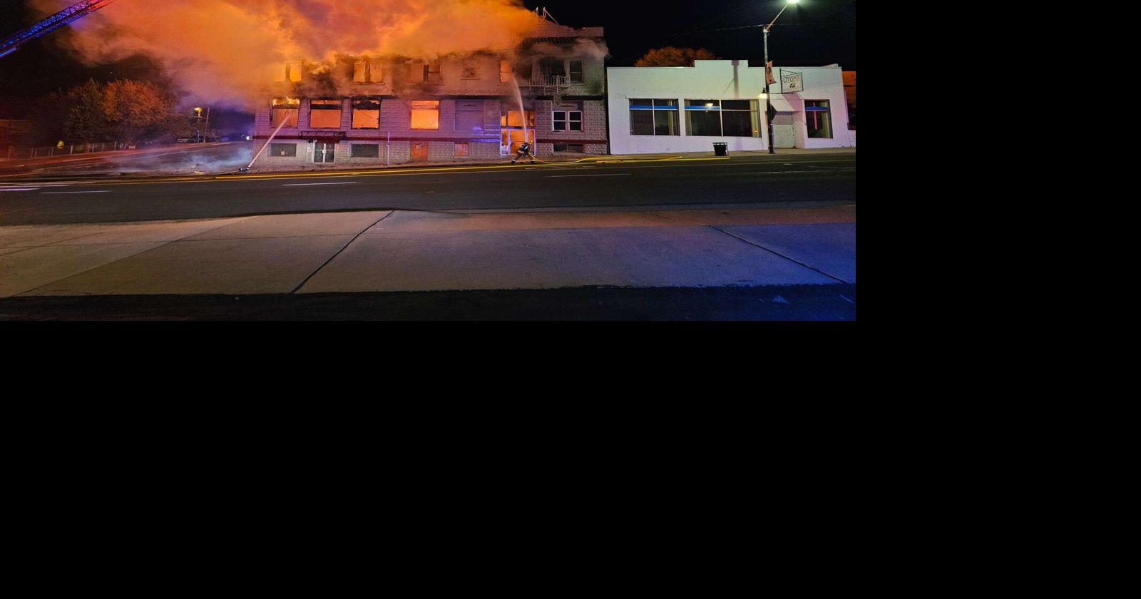 Fire destroys St. Francis Hotel in Susanville | News | actionnewsnow.com