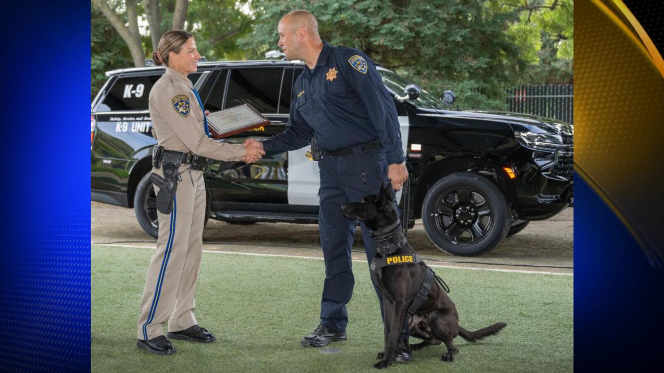 California Highway Patrol welcomes four new K9 teams to force after ...