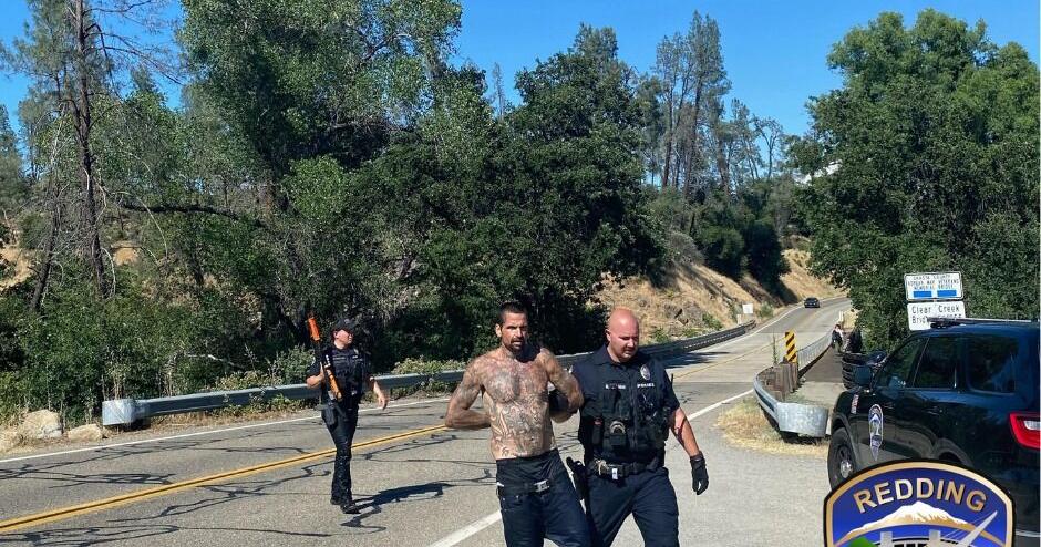 Wanted felon from Redding arrested after he led police on a chase in ...
