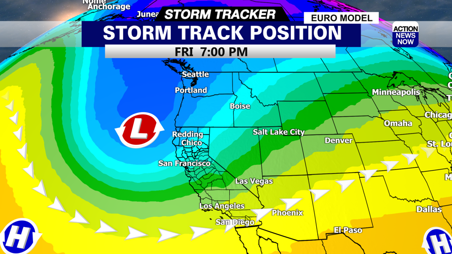 Storm Tracker Forecast: Winter returns to Northern California ...