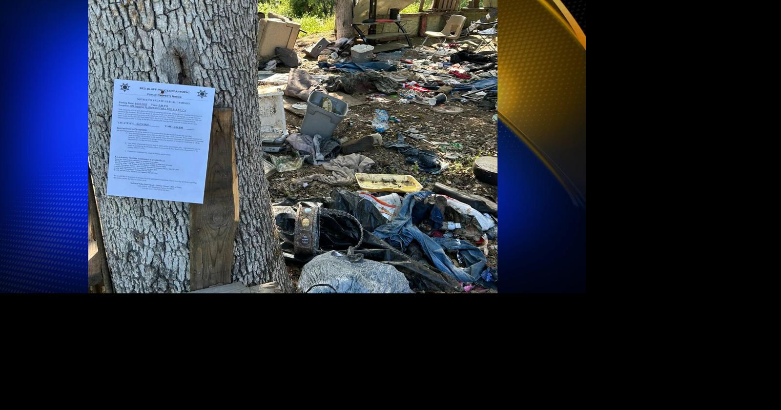 Major cleanup and fire abatement work begins at Red Bluff's Forward ...