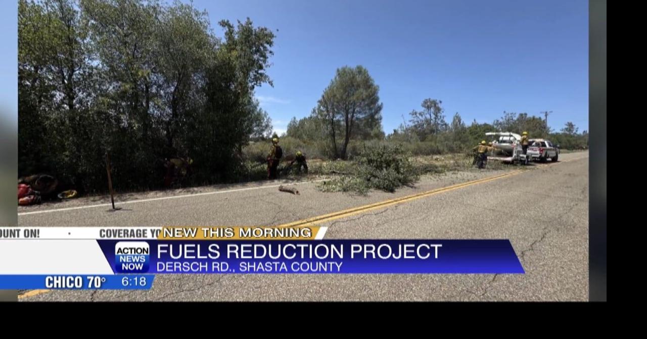 CAL FIRE crews working to clear brush, reduce fire danger along Dersch ...