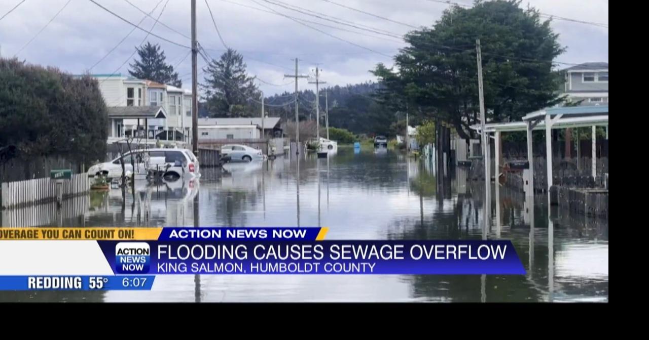 King Salmon flooding in Humboldt nears 50-year high | Video ...
