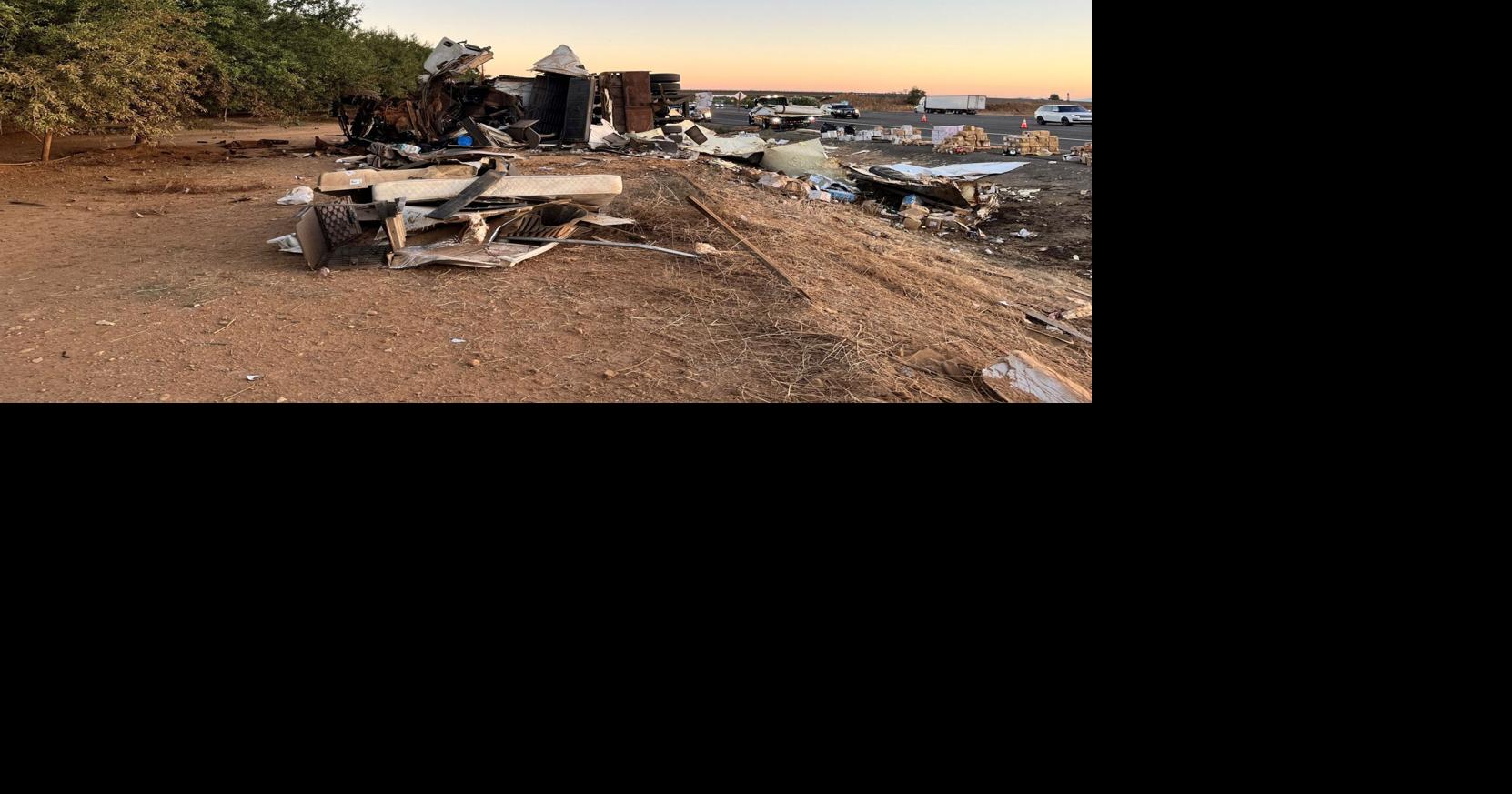 CHP investigates deadly I-5 big rig crash in Tehama County | News ...