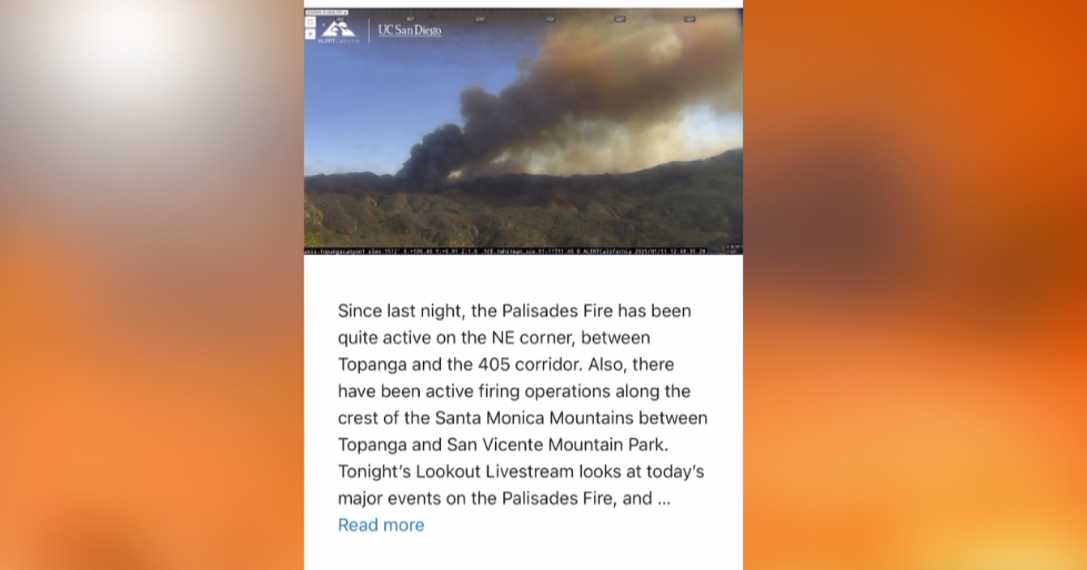 Learn more about wildfire dynamics with "The Lookout" blog | News ...