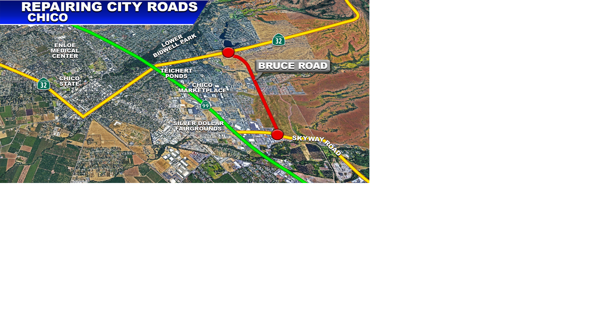 City of Chico planning $60 million in historic roadway construction ...