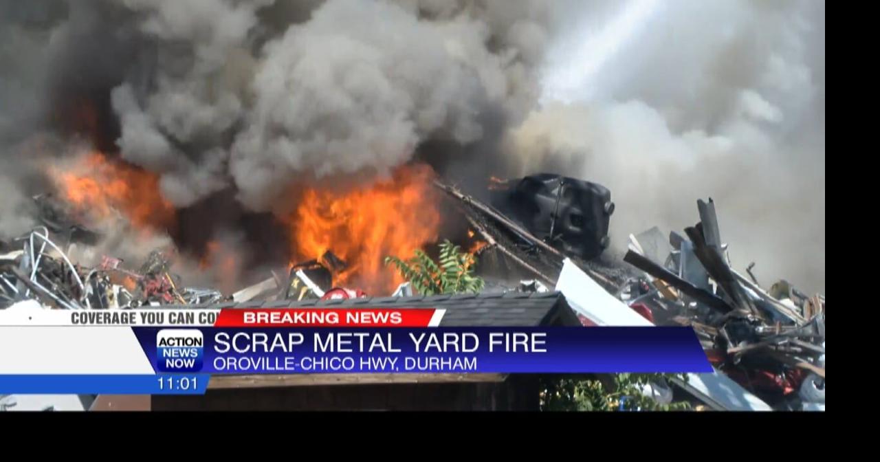 Now with video: Fire in Durham at Chico Scrap Metal | News ...
