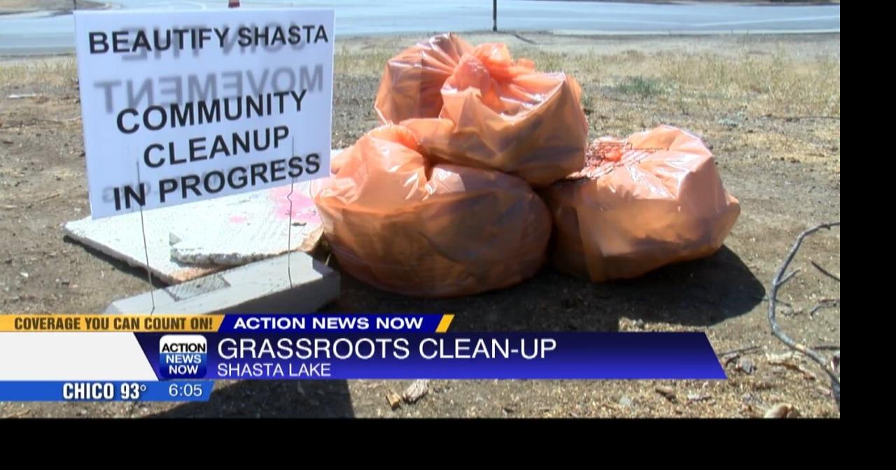 Grassroots effort 'Beautify Shasta' cleans up 50 pounds of trash from popular Lake Shasta route ...