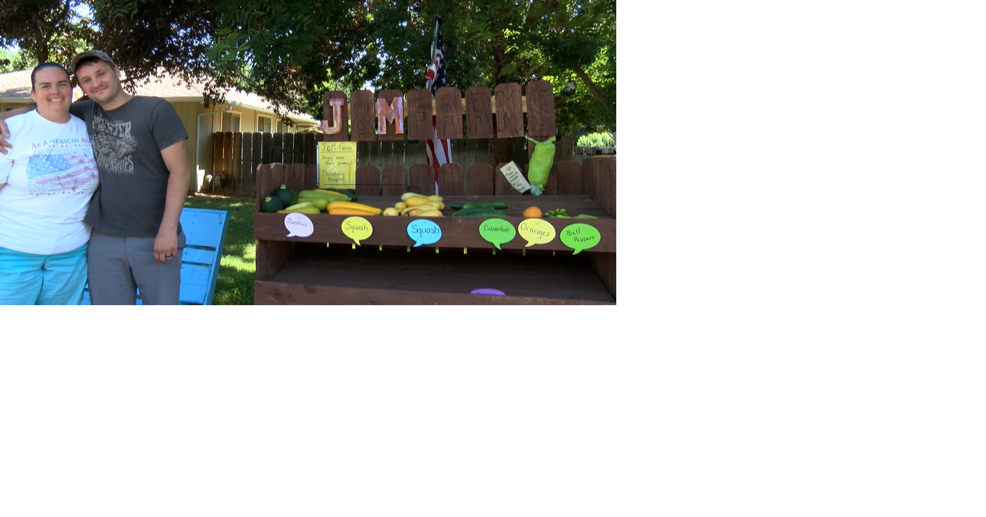 Chico family builds food donation stand for community members in need ...