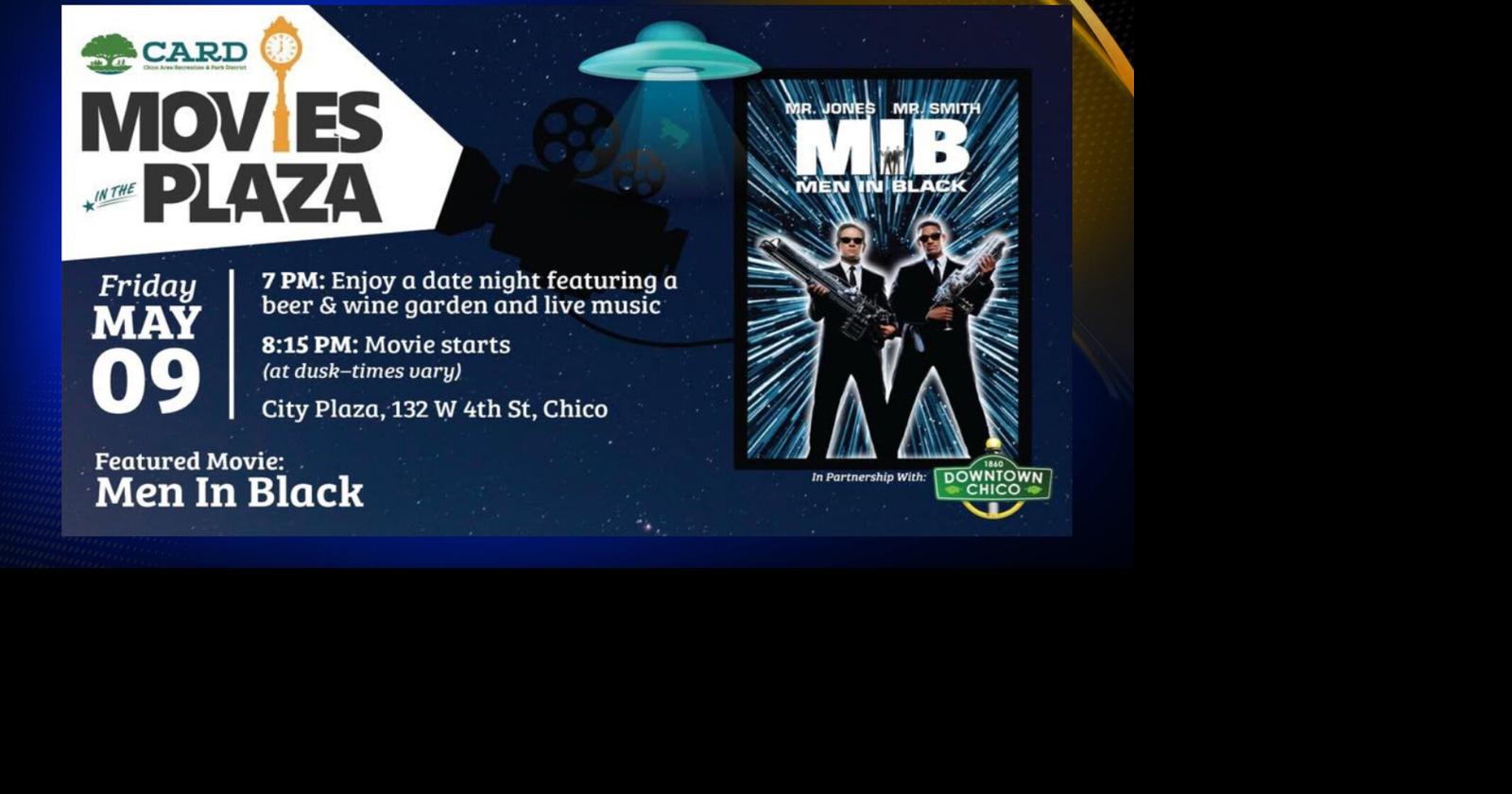 First Movies in the Plaza taking place on May 9, Men in Black to be ...