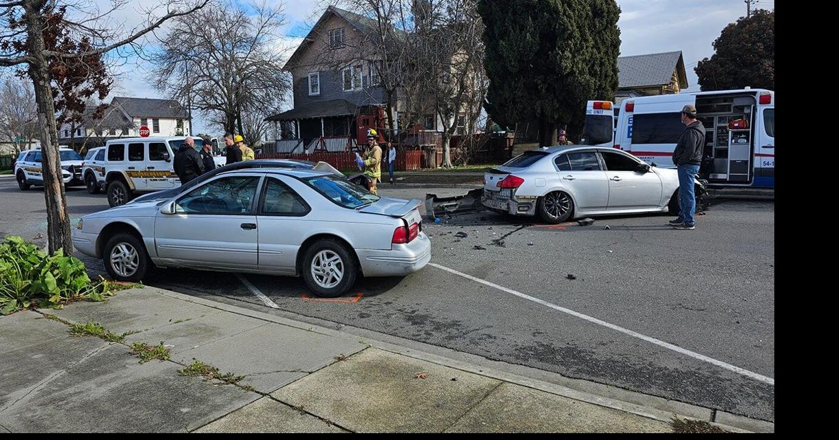Person rushed to hospital after firefighters respond to 3 car crash in ...