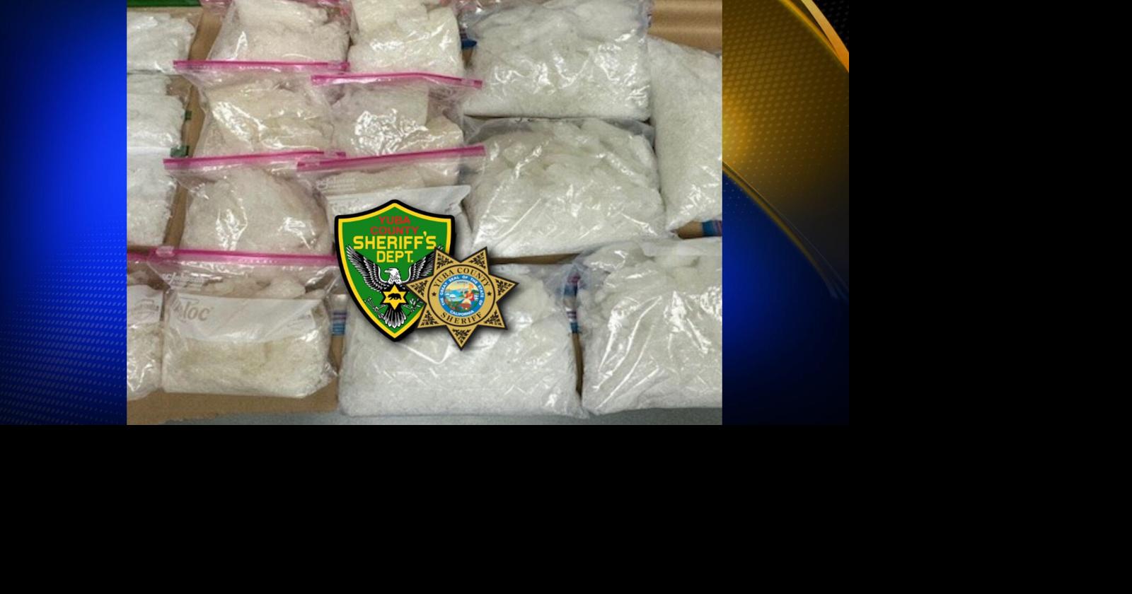 Man arrested after 20 pounds of crystal methamphetamine found during ...