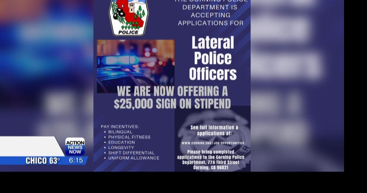 Corning Police are looking for one more lateral police officer | Video ...