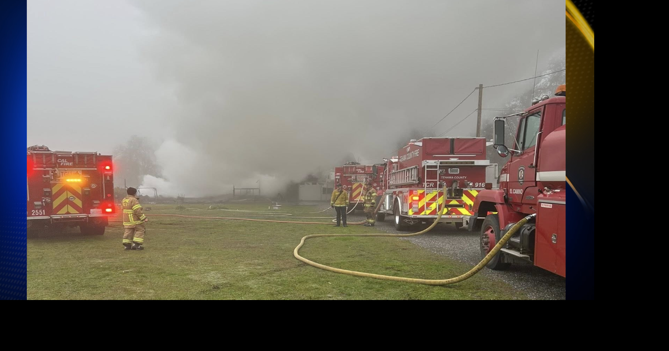 Early-morning fire engulfs house in Tehama County | News ...