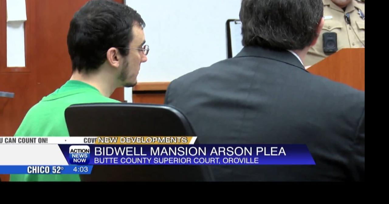 Bidwell Mansion arsonist pleads no-contest to starting fire that ...