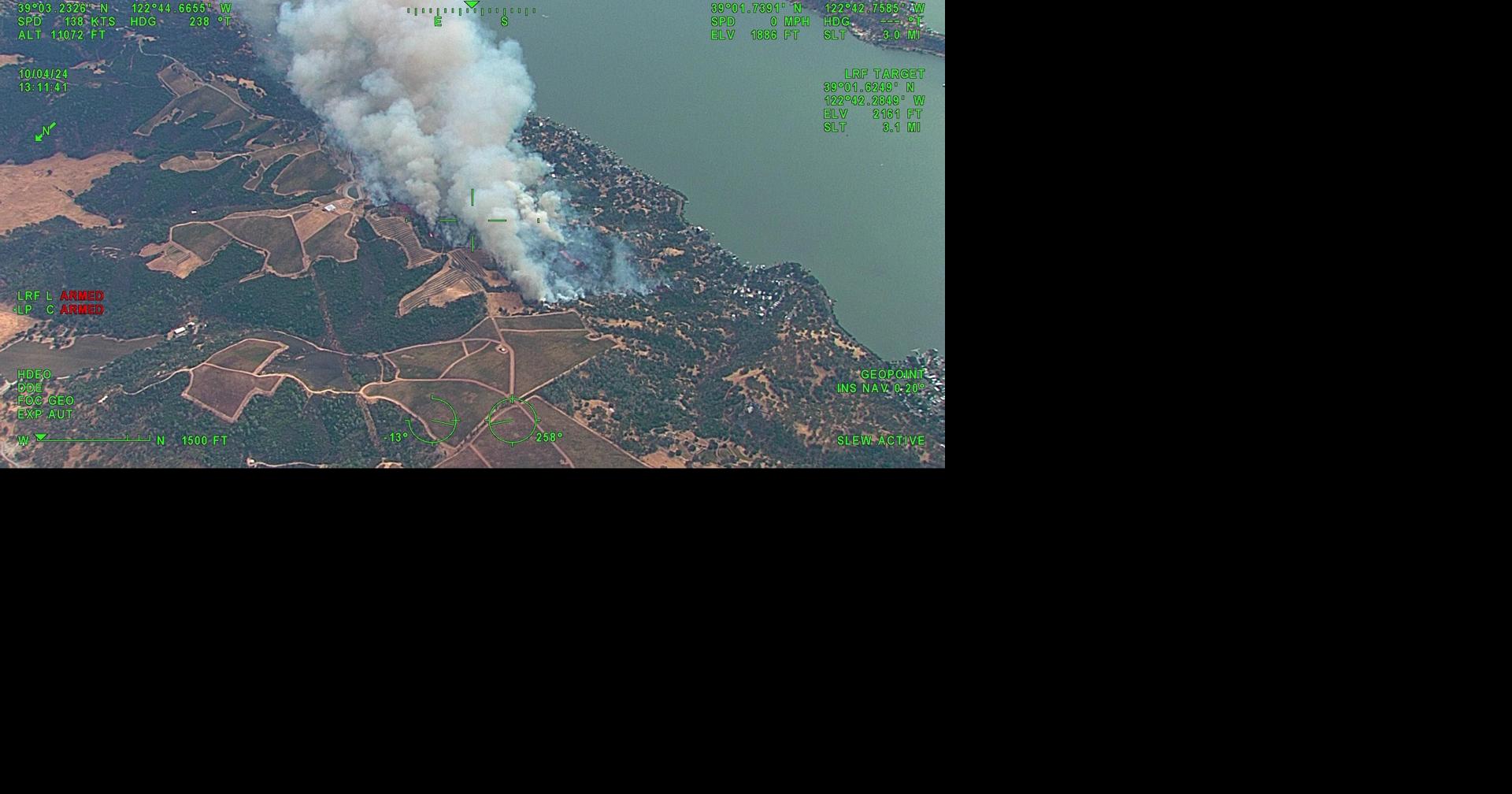 Glenhaven Fire: 43 percent contained on Sunday evening | News ...