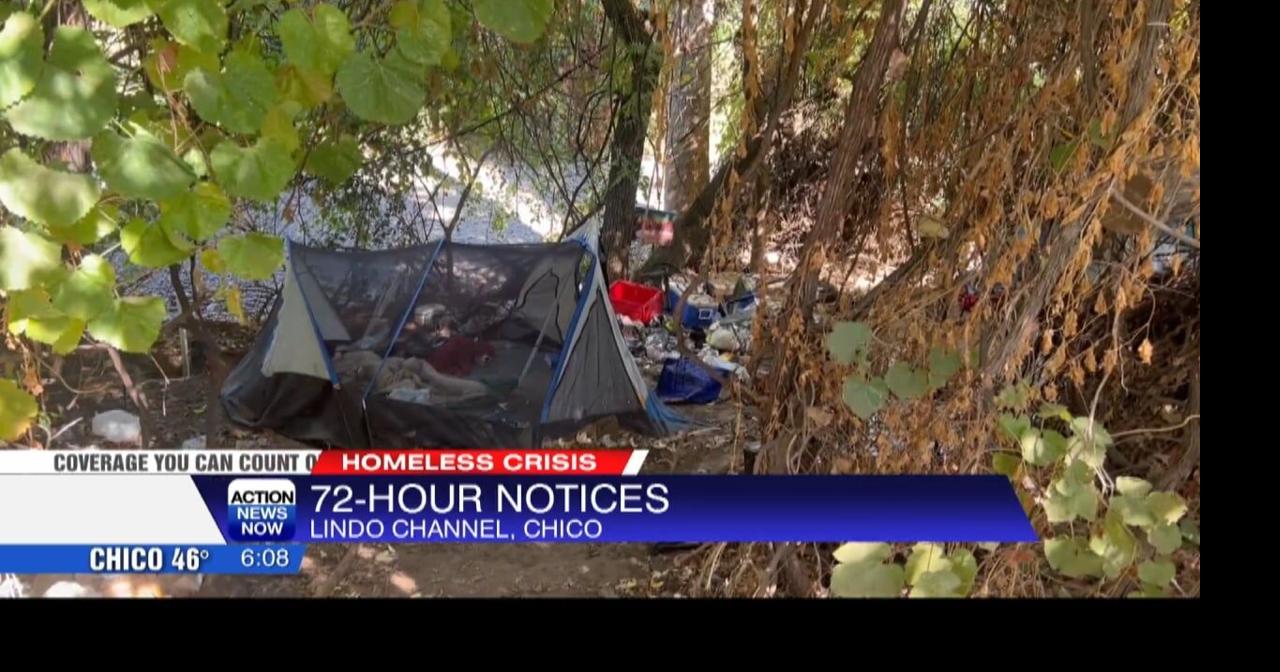 72 hour notices are being handed out at the next homeless camps in ...