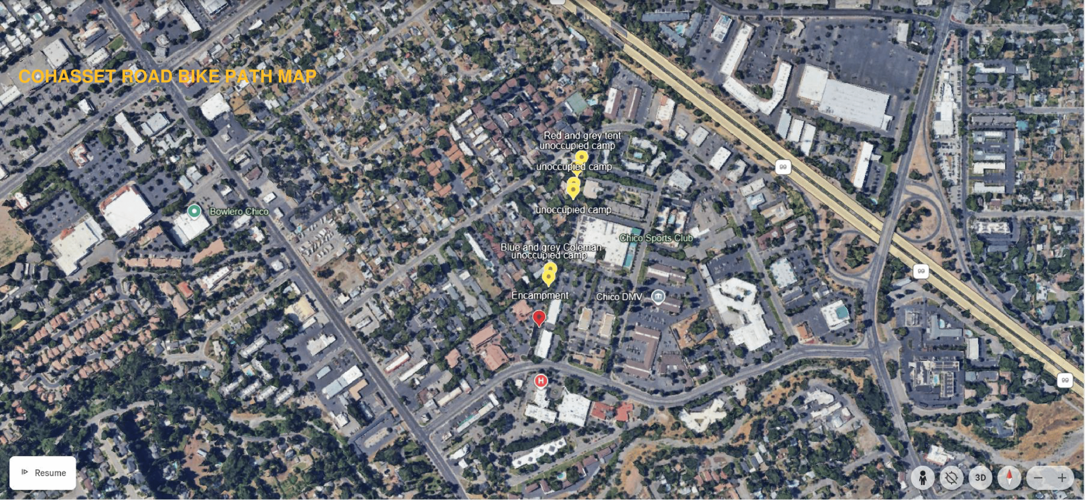 City of Chico selects next three areas to enforce anti-camping ...