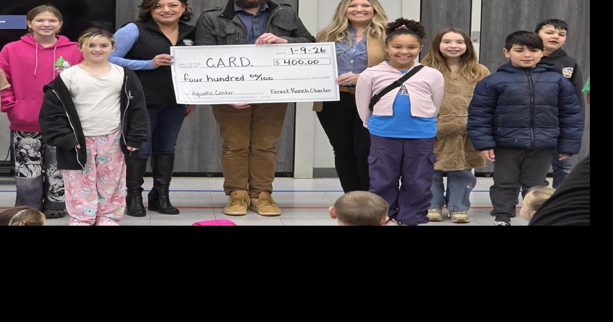 Forest Ranch Charter School students donate to Chico Aquatics Center ...