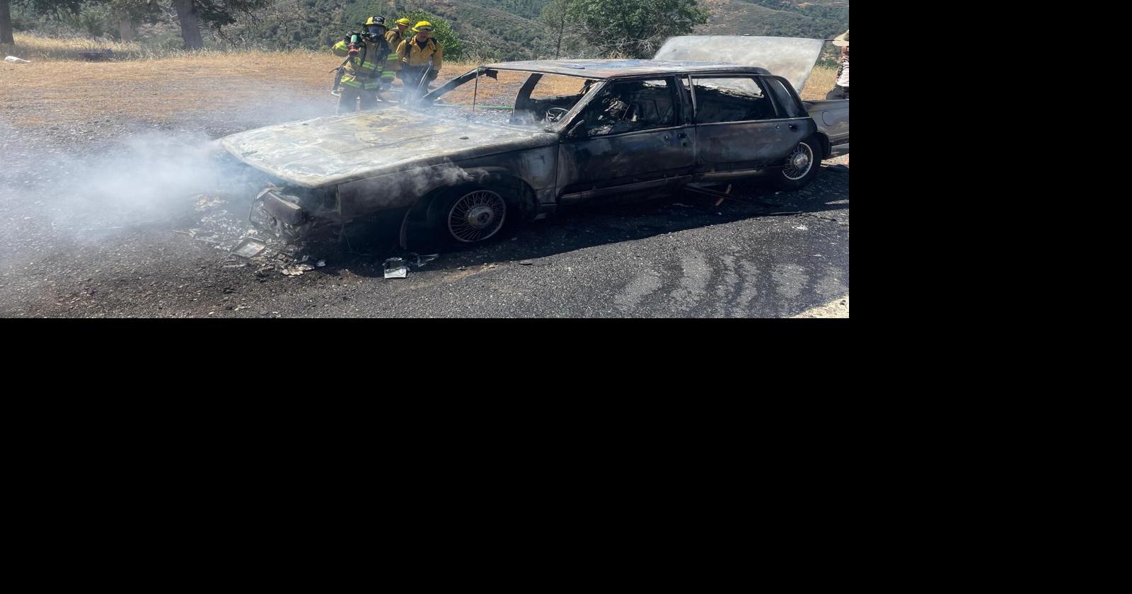 Crews at scene of car fire on Highway 36 East | News | actionnewsnow.com