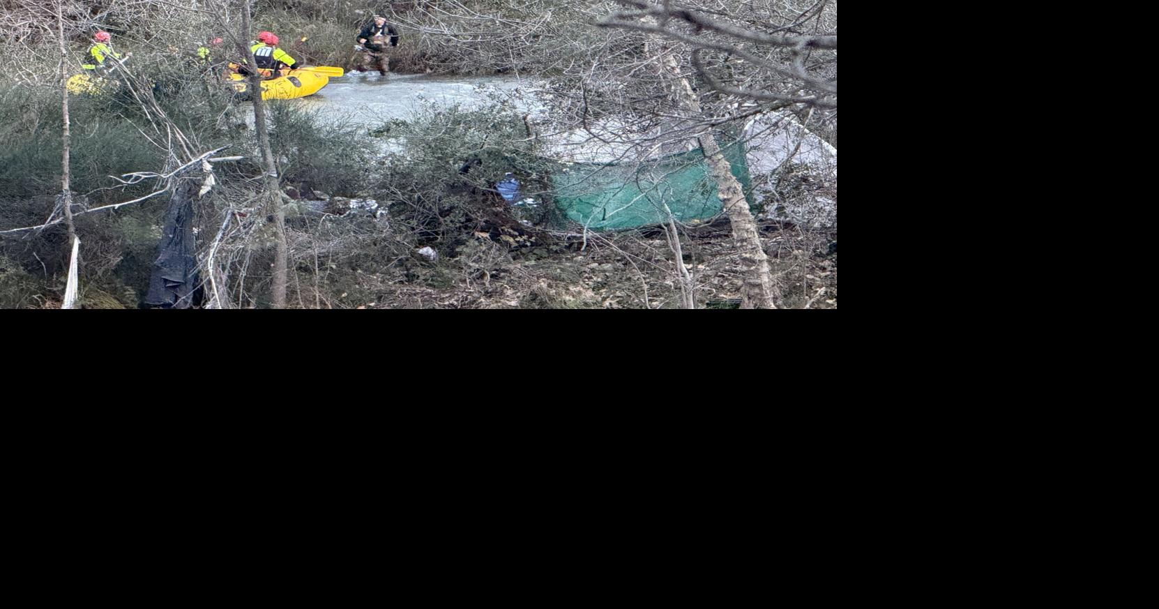 CAL FIRE Butte Unit performing technical water rescue for man trapped ...