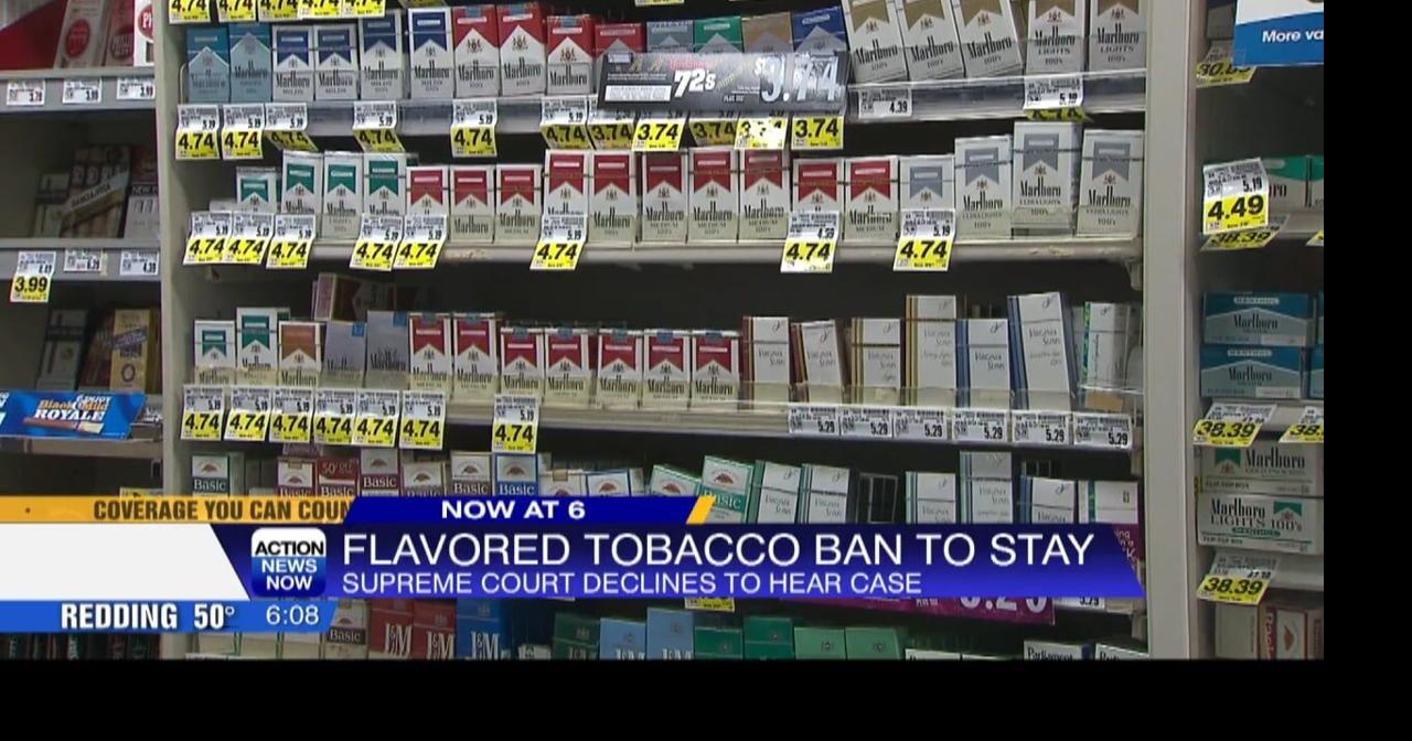 Today the Supreme Court left California's ban of flavored cigarettes in ...