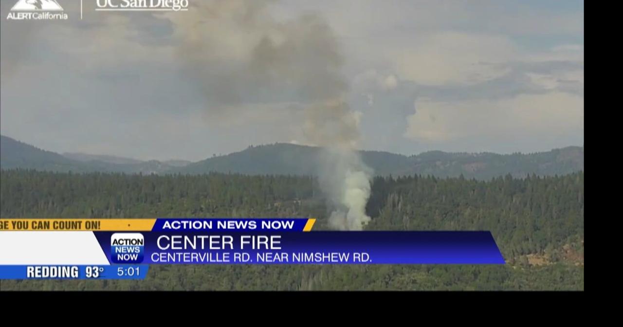 CAL FIRE crews stop spread of Center Fire burning near Magalia | Video ...