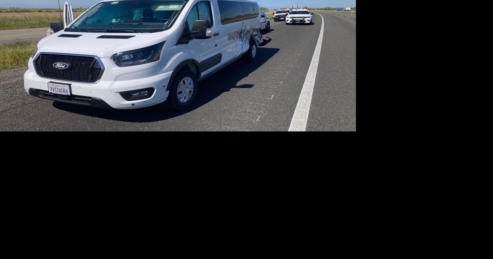 Runaway big rig tires slam into van on Interstate 5 in Glenn County ...