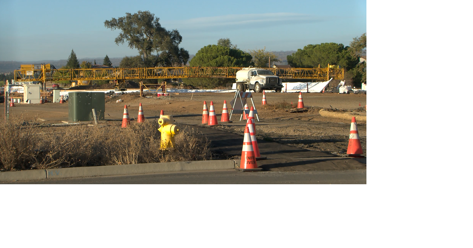 Bruce Road construction progress | News | actionnewsnow.com