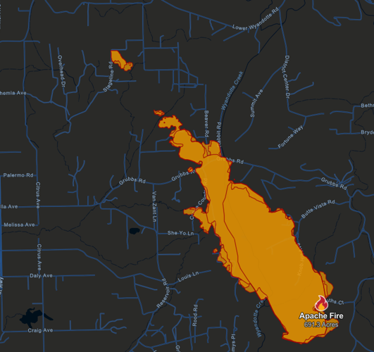 Apache Fire: 691 acres, 40% contained | News | actionnewsnow.com