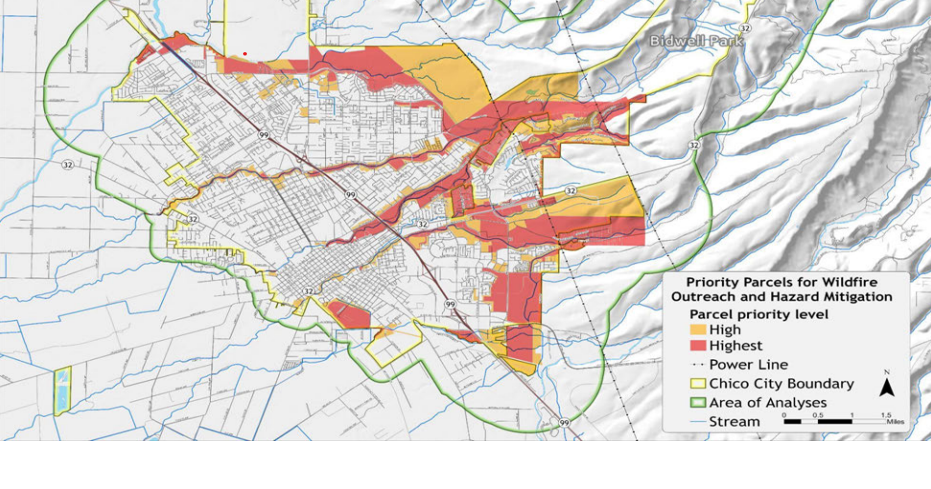 Report identifies Chico neighborhoods 'most exposed to wildfire hazards ...