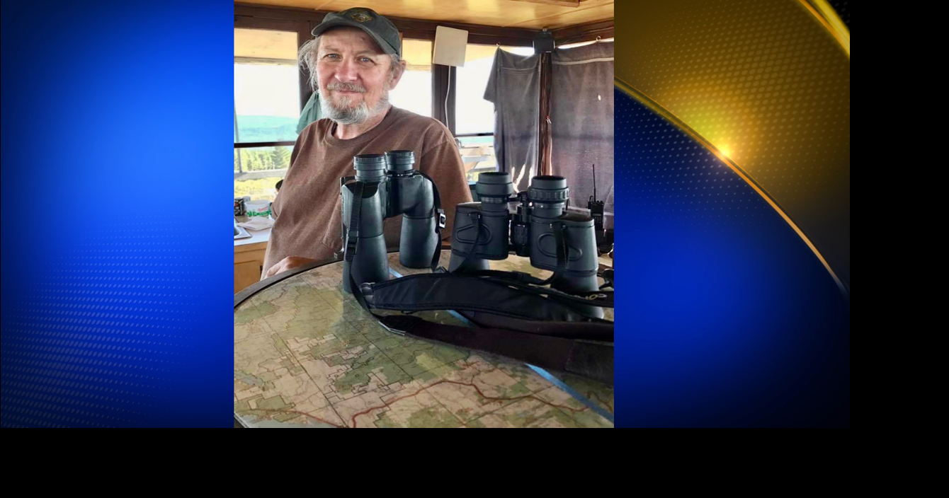 Ken Jordan at Colby Mountain Fire Lookout Towner | | actionnewsnow.com