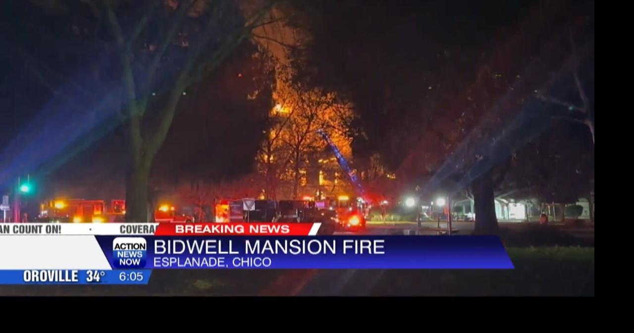 Chico's Bidwell Mansion destroyed in early-morning fire Wednesday ...