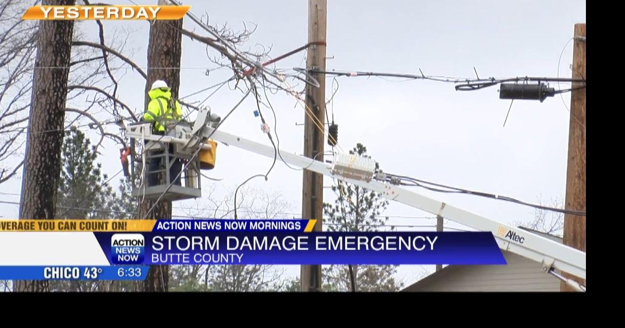 Butte County declares local emergency after the severe weather | Video ...