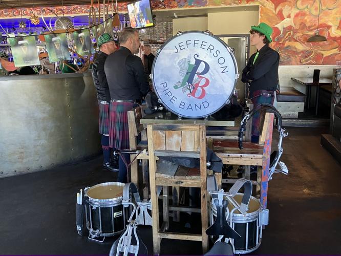 The Jefferson Pipe Band paraded around Redding for St. Patrick's Day ...