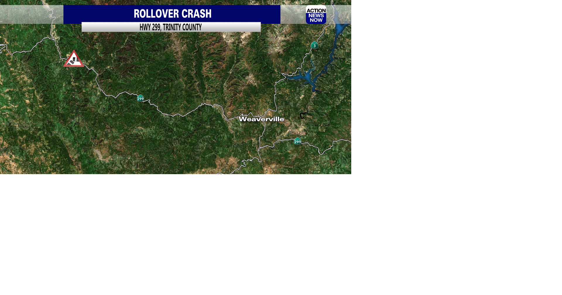Trinity County: CHP responds to rollover crash on Highway 299 | News ...