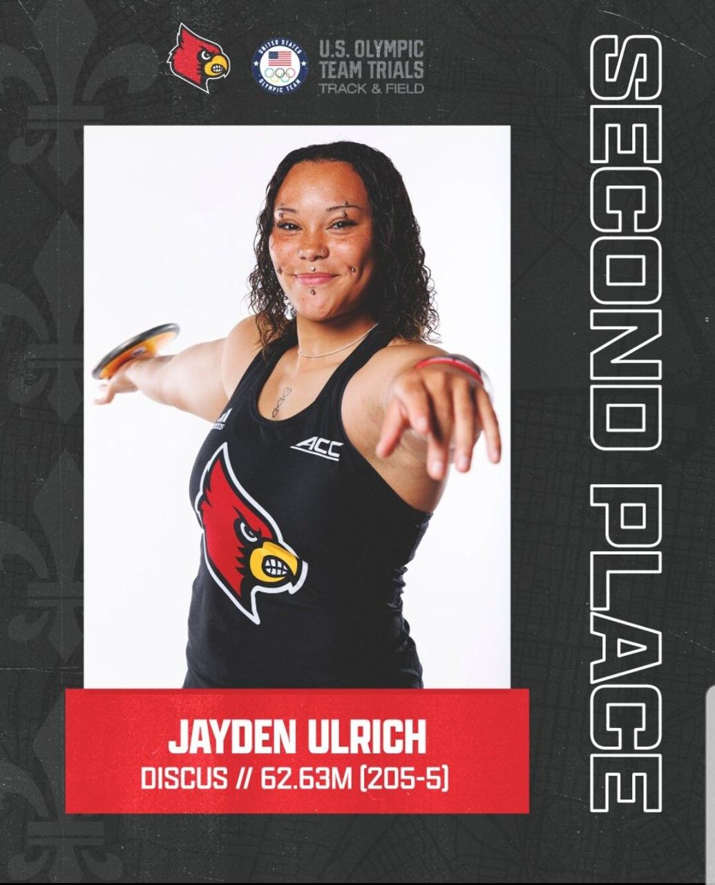 Former Oiler Jayden Ulrich makes Olympics in discus | Sports ...