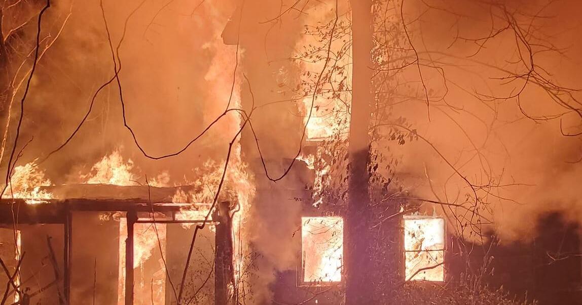 Godfrey firefighters battle vacant home fire | Local News ...