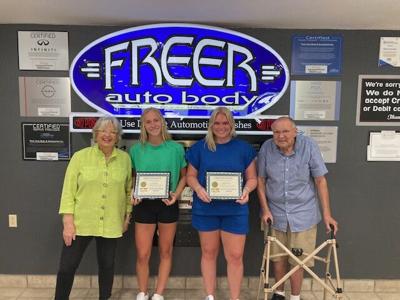 Freer sisters honored by Godfrey | Local News | advantagenews.com